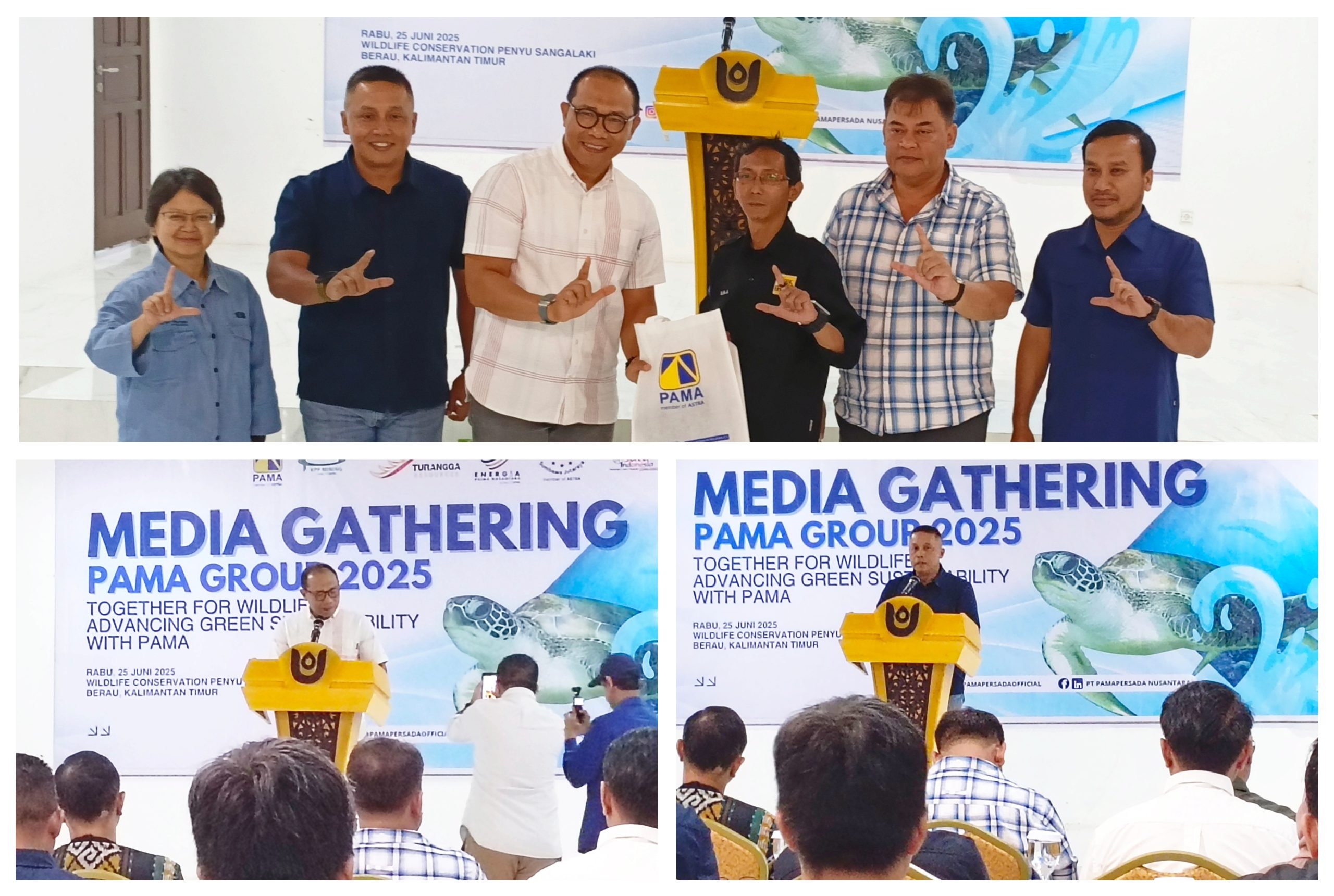 Media Gathering PAMA Group 2025: "Together for Wildlife", Komitmen ...