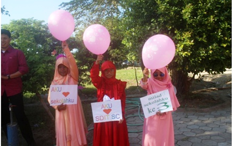 Gelar Berbagai Lomba, Milad SDIT SC Semarak dan Meriah - Samawa Rea