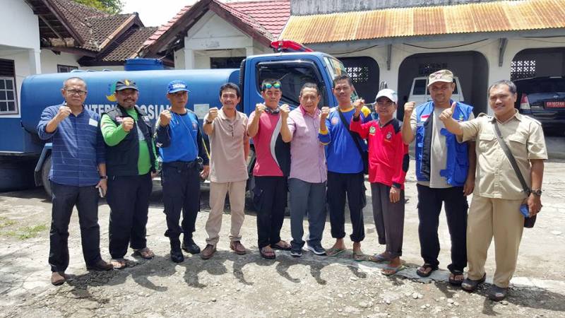 Nurdin Raba Salut Kinerja Tagana Tangani Dapur Umum Samawa Rea