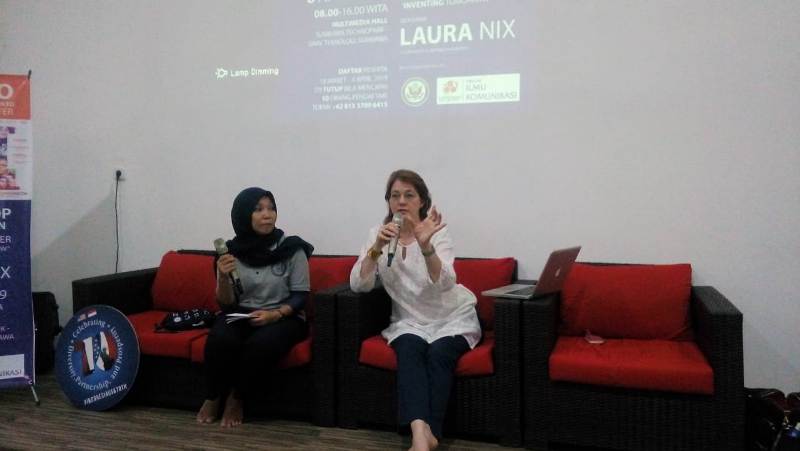 Sutradara dan Produser Film Asal Amerika Berbagi Ilmu di UTS - Samawa Rea