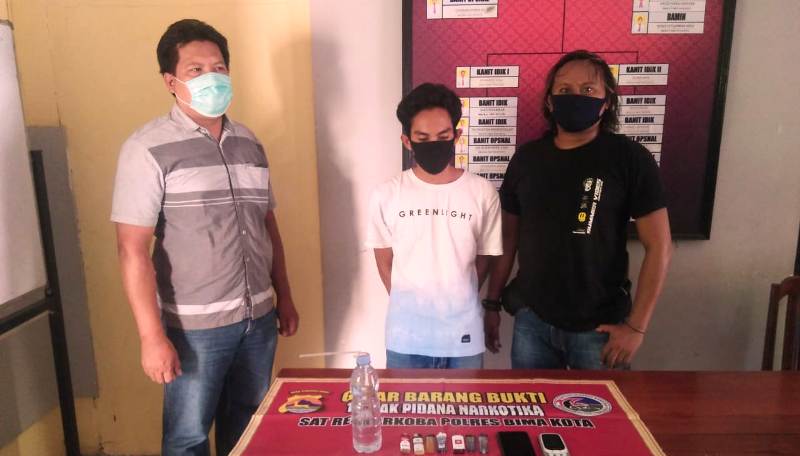 Tersangka Curanmor Tertangkap Miliki 4 Poket Shabu - Samawa Rea