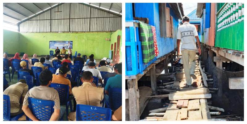 Reses di Lingkungan Nelayan Terujung, Daeng Uding Diminta Rehab Dermaga ...