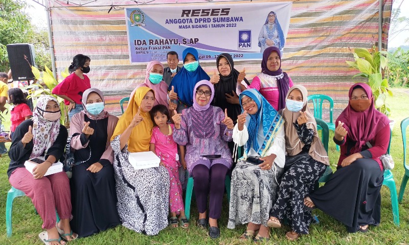 Ida Rahayu Perjuangkan Aspirasi Masyarakat Senilai 2,5 Milyar - Samawa Rea