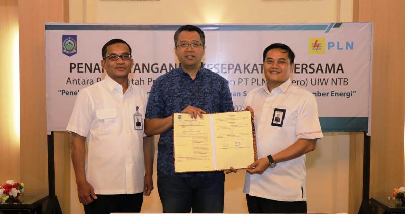 Olah Sampah Jadi Energi, Gubernur dan PLN Teken MoU - Samawa Rea