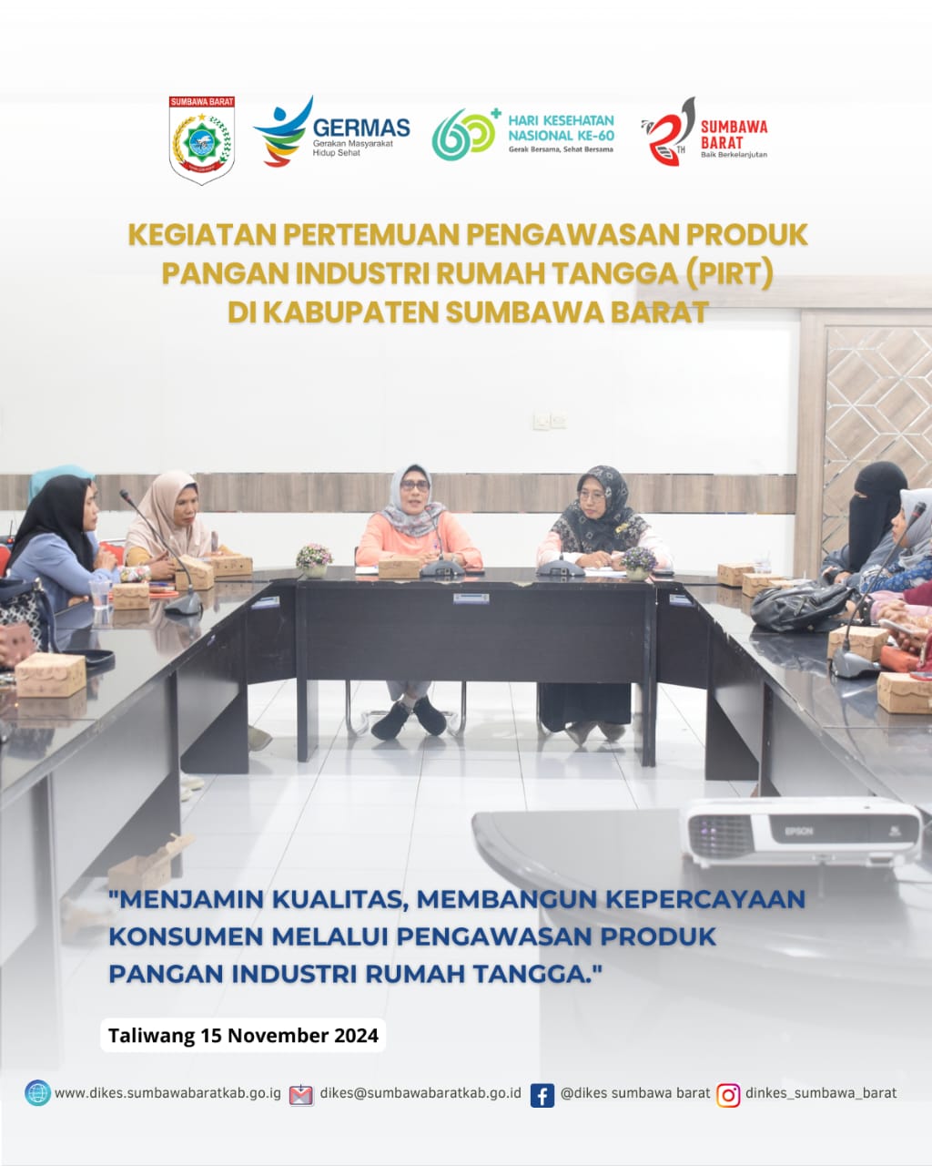 Pengawasan Produk Pangan IRTP di Sumbawa Barat: Meningkatkan Kualitas ...