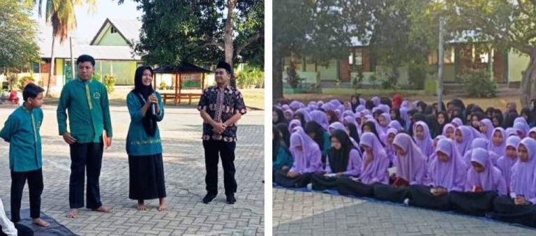 Gelar Kegiatan Imtaq, SMPN 1 Lopok Hadirkan Dosen FISIP Universitas ...