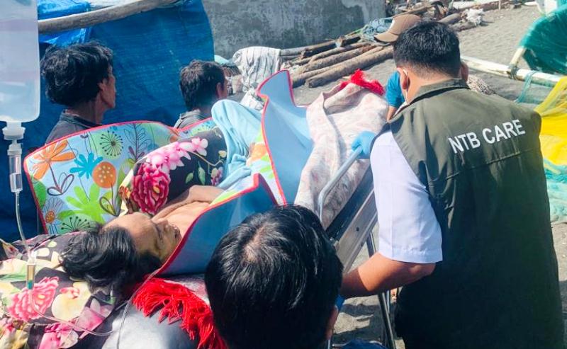 NTB Care Evakuasi Penderita Kanker Paru-Paru - Samawa Rea