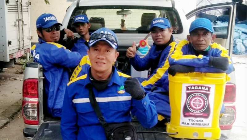 Usul Rumah Karantina Tagana Sumbawa Siap Tangani Dapur Umum Samawa Rea