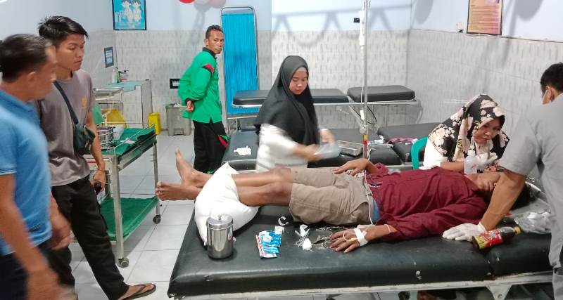 Kejar Maling Malah Terkena Tebasan Parang - Samawa Rea