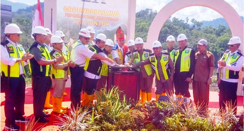 Groundbreaking Bendungan Tiu Suntuk, Kado Spesial Firin-Fud 4 Tahun ...
